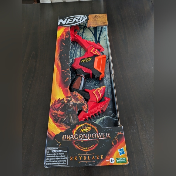 Nerf | Toys | Nerf Skyblaze Dragonpower Dungeons Dragons Dart Bow ...